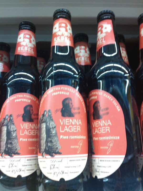 Rebel Vienna Lager - Przepisy na drinki, nalewki, recenzje alkoholi
